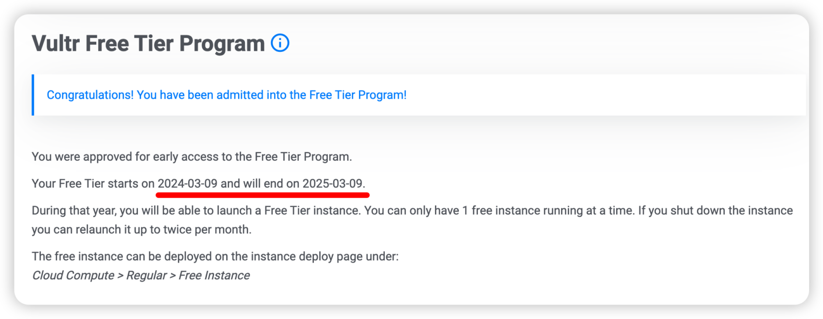 2024 Vultr 免费VPS如何申请？分享注册成功经验+避坑指南 - 兔哥博客